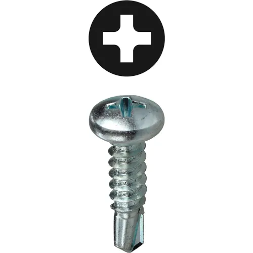 L.H.Dottie® Self Drilling Screw Kit, Phillips Pan Head, Carbon Steel ...