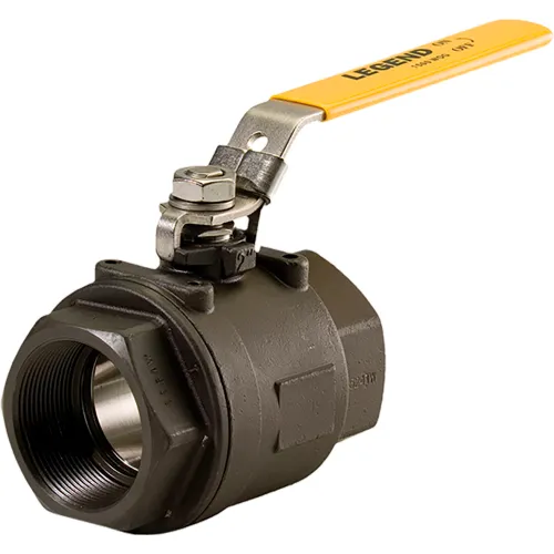 Legend Valve® T-730 2-Piece Full Port Ball Valve, Carbon Steel, 1-1/4 ...