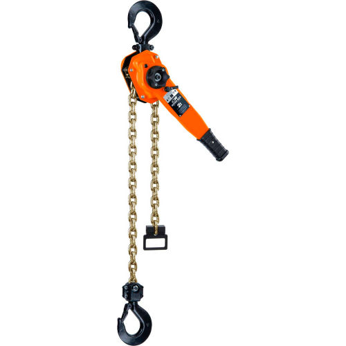 CM Series 653 Ratchet Chain Lever Hoist, 2T Capacity, 20' Lift