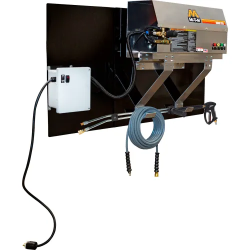 Mi-T-M® CAW Stationary Electric Pressure Washer, 4000 PSI, 10 HP, 4 GPM ...