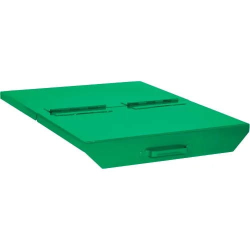 Global Industrial™ Hinged Lid For 3 Cu. Yd. Global Industrial™ Self ...