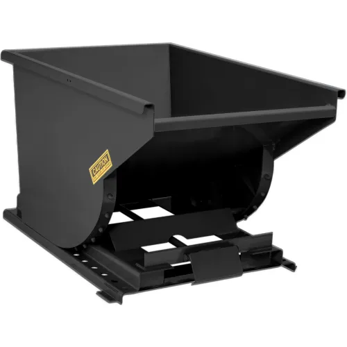 Global Industrial™ Steel Self Dumping Forklift Hopper w/Bump Release, 1 ...