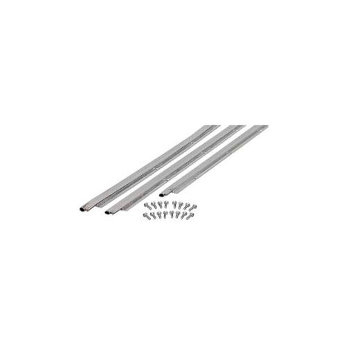 M-D Universal Door Jamb Weatherstrip 3 Piece Kit, 01073, Silver ...