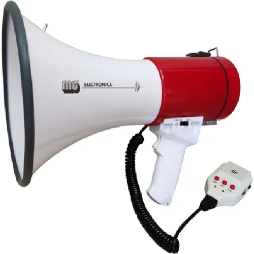MG Electronics 50-Watt Bluetooth Megaphone with Rechargeable Battery ...