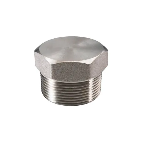 Ss 304 Barstock Hex Head Plug 1-1/4" Npt Male - Pkg Qty 6