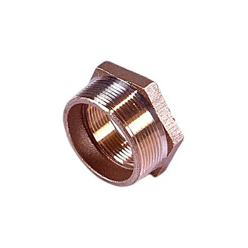 Brass 125 Lb Lead Free Fitting 2" X 1" Hex Bushing Npt Male X Female ...