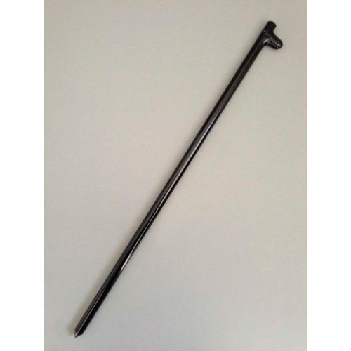24" Forged Head Stake, Black