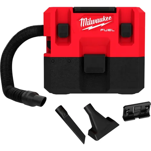 Milwaukee® M12 Fuel™ Wet/Dry Portable Vac with HEPA Filter, 1.6 Gallon ...