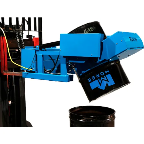 Morse® Power-Grip & Tilt Fork Mount Drum Handler, 1500 lb. Weight Capacity