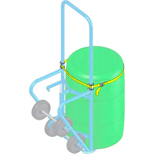 Morse® Clamp-On Strap Kit 5058-P for Rimless Plastic Drum for use with ...
