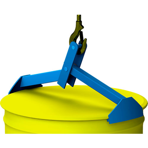 Morse® Model 91 Below-Hook Drum Lifter - 55 Gal. Drum or 85 Gal. Steel ...