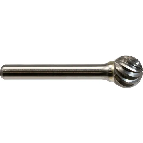 Global Industrial Ball Shaped Bur For Stainless Steel, 2-1/8"L x 1/4 ...
