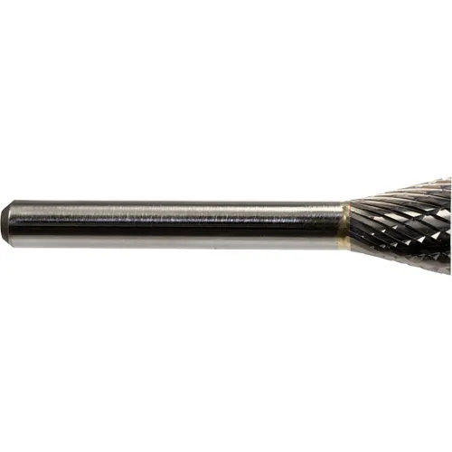 Global Industrial Inverted Cone Shaped Bur, Double Cut, 1-1/2"L x 1/8 ...