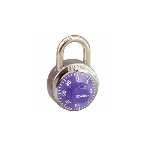 Master Lock® No. 1502PRP General Security Combo Padlock - Purple Dial