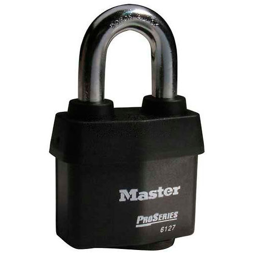 Master Lock® No. 6127MK High Security Weather Resistant Covered ...