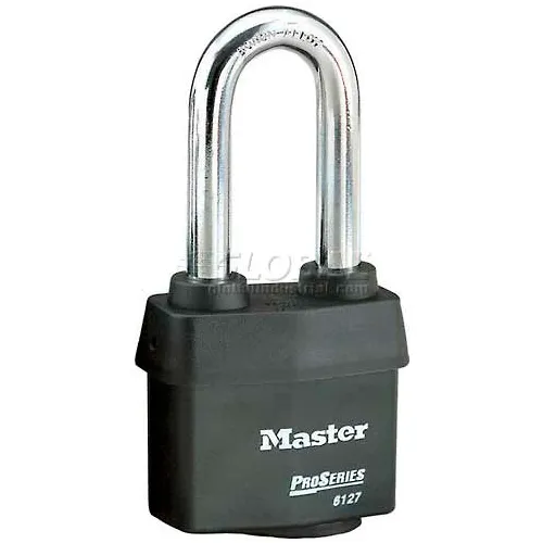 Master Lock® No. 6127LJ High Security Steel Weather Resistant Covered ...