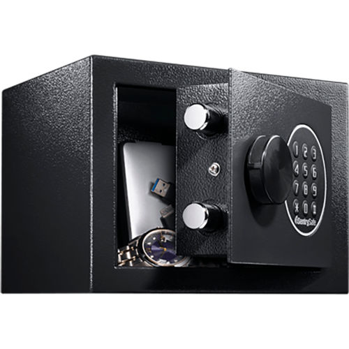 SentrySafe Security Safe, Digital Lock, Key Override, 0.14 cu. ft., Small