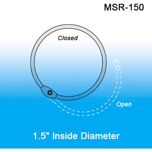 Metal Hinged Snap Ring. 1" - Pkg Qty 100