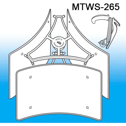 Mobile Ceiling Kit, 20" To 40"W - Pkg Qty 5