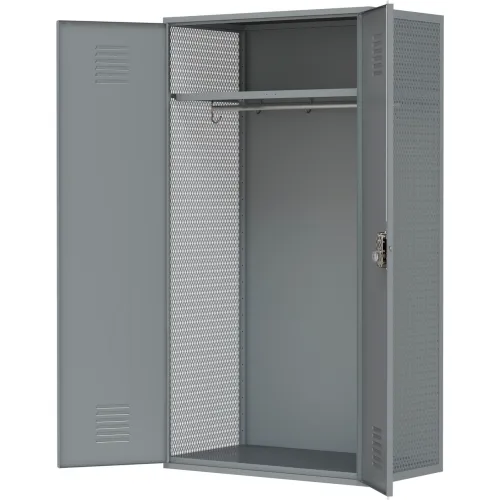 Penco® Patriot Framed TA-50 Locker, Expanded Sides, 42"W x 24"D x 78"H ...