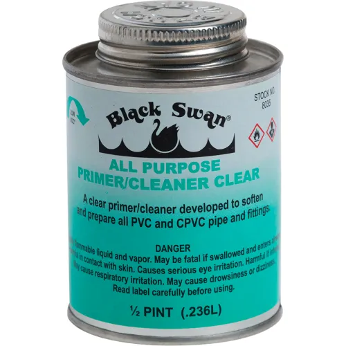 Black Swan All Purpose Primer/Cleaner Clear, 1 Pt - Pkg Qty 12