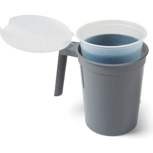 Medline Water Pitcher Kit w/ Inner Plastic Liner, 32 oz., Pack of 40