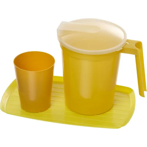 Medline Water Tumbler & Pitcher Set, 32 oz., Pack of 12