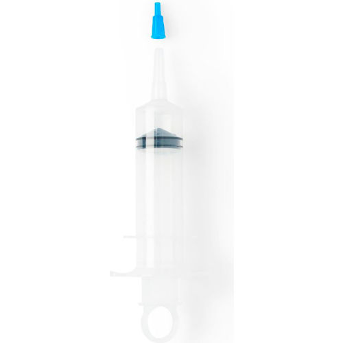 Medline Piston Irrigation Syringe, Sterile, 60ml, Clear, Pack of 50