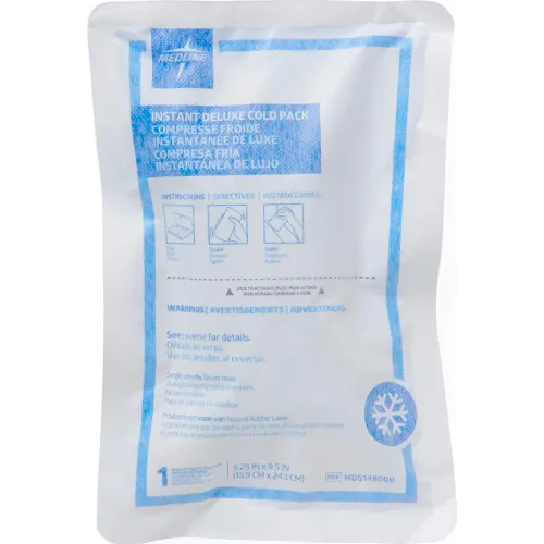 Medline Deluxe Instant Cold Packs, 9"L x 6-3/4"W, Pack of 24