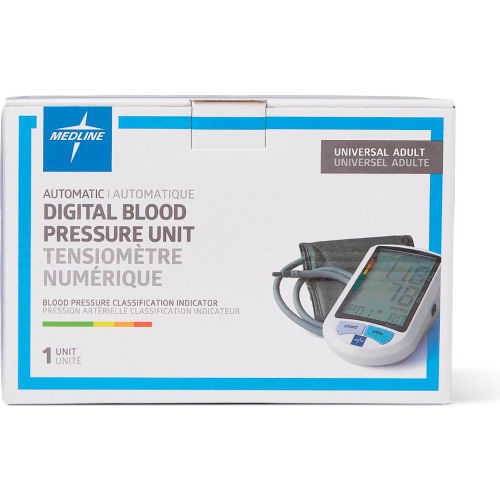 Medline Automatic Digital Blood Pressure Monitor, Universal Size