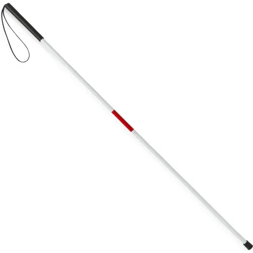 Medline Canes For The Visually Impaired, Aluminum, White