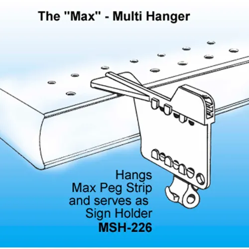 The "Max" Multi Hanger - Pkg Qty 10