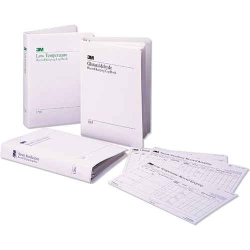 3M™ Attest Log Book with 50 Record Charts For Steam Sterilizers, Use ...