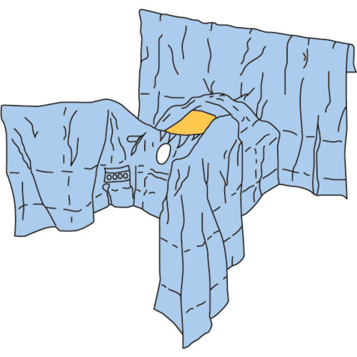 3M™ Steri-Drape Abdominal-Perineal Drapes 6665, 78" x 106", Lithotomy ...