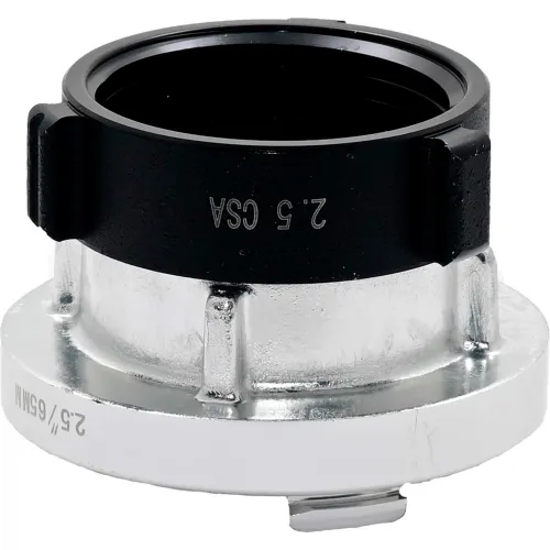 Fire Hose Storz Adapter, Rocker Lug 2-1/2" x 2-1/2" Female Rigid WCT ...