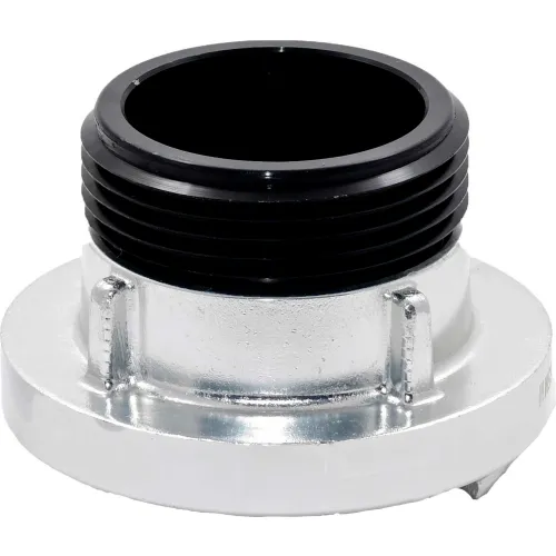 Fire Hose Storz Adapter, 2-1/2" x 2-1/2" Male Rigid WCT, Aluminum