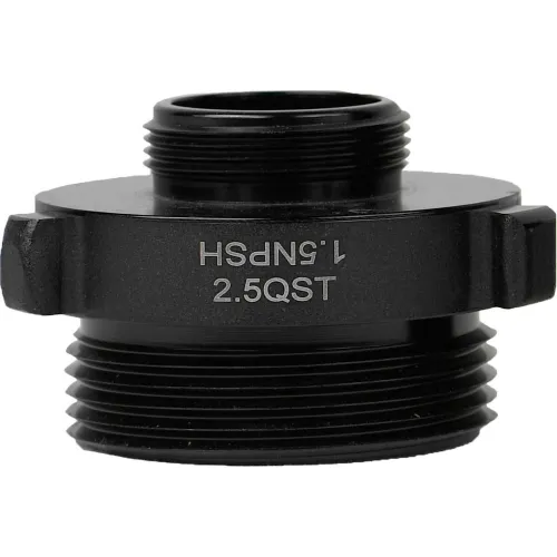 Fire Hose Rocker Lug Adapter, 1-1/2" Male NPSH x 2-1/2" Male WCT, Aluminum