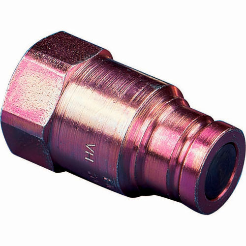 Stucchi-f-a13 3/4 Flat Face Hydraulic Coupler - #10 JIC Bulkhead Cross ...