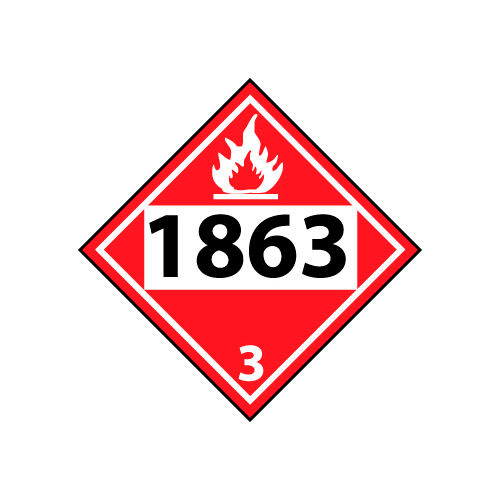 DOT Placard - 1863 3