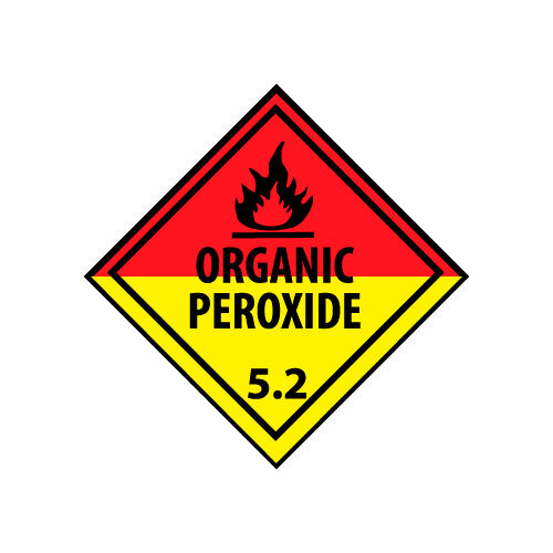 DOT Placard - Organic Peroxide 5.2