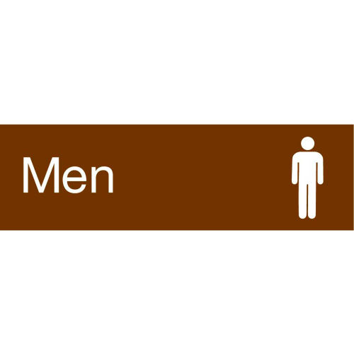 Engraved Sign - Men - Brown