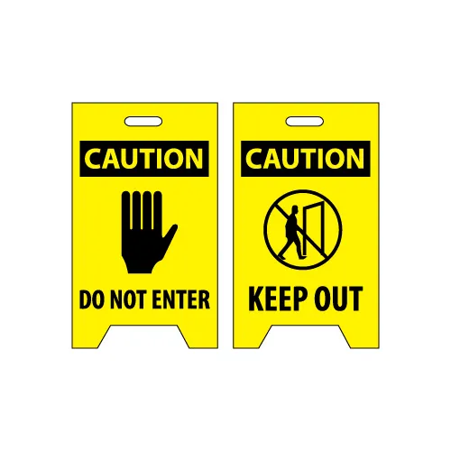 Floor Sign - Caution Do Not Enter Keep Out