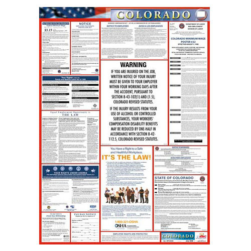 Labor Law Poster - Colorado