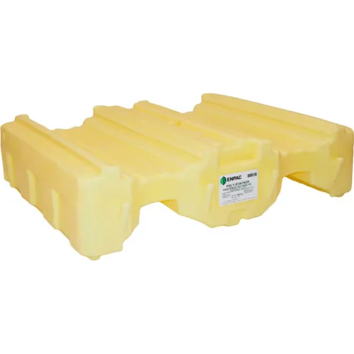 ENPAC® Poly-Stacker Double Drum Stack for 55 Gallon Drums - Yellow