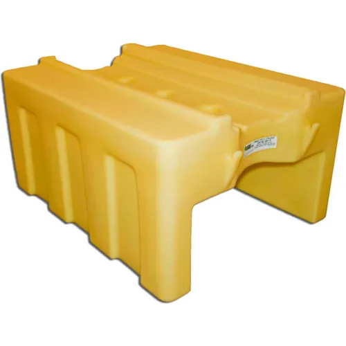 ENPAC® Poly-Stacker Single Drum Stack for 55 Gallon Drums - Yellow