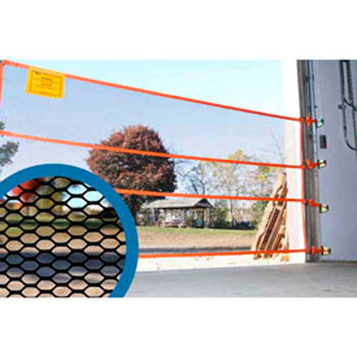 US Netting Loading Dock Door Debris Containment Netting, 4 Feet x 6 ...