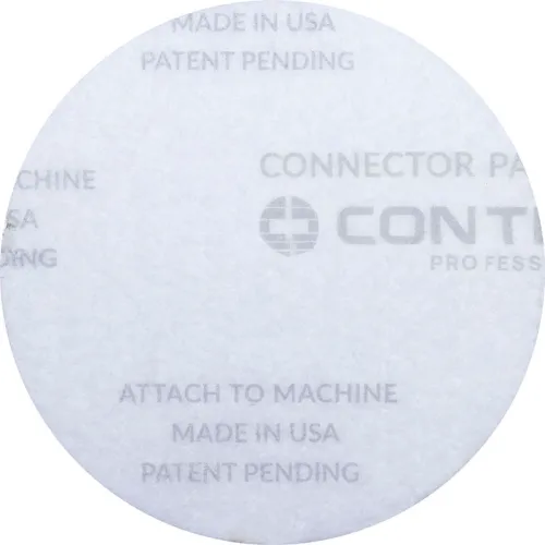 Contec® 9" Connector Pad For Use With Single Shift Pads, White, 40 Per Case