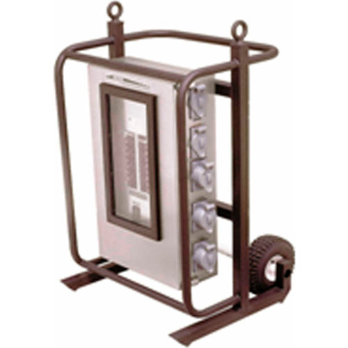 CEP 6220CC, 200 Amp, 3-Phase Power Distribution Cart