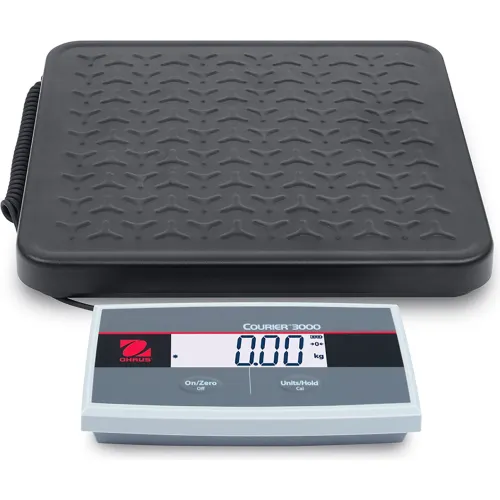 Ohaus Courier 3000 Shipping Scale, 400 lb. Cap. x 0.2 lb. Readability ...