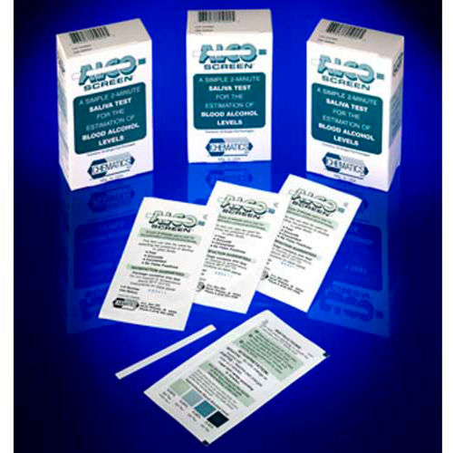 Alco-Screen® 2-Minute Saliva Alcohol Screening Test, 24 Tests/Box - Pkg ...